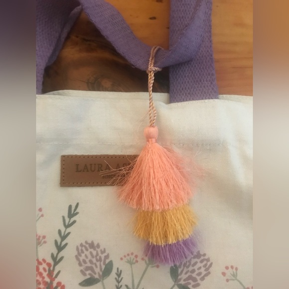 Laura Ashley | Bags | Nwt Laura Ashley Floral Canvas Tote | Poshmark